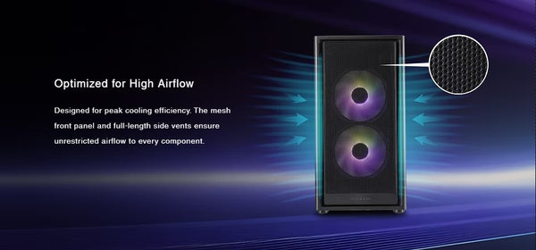 TecWare Neo M3 TG M-Atx 3x120mm ARGB Black – TechDeals Pte Ltd