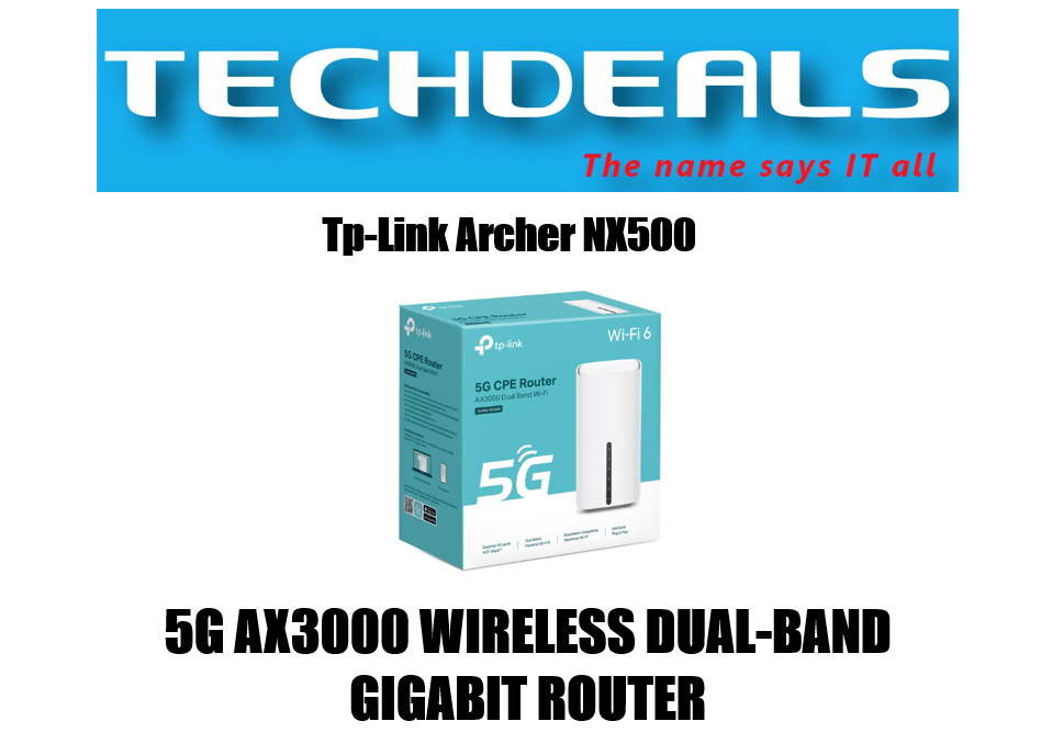 Tp-Link Archer NX500 5G AX3000 Wireless Dual-Band Gigabit Router ...