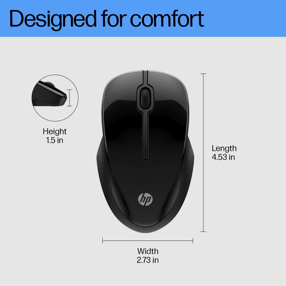 HP 250 Dual Mode BT/Wireless Mouse – TechDeals Pte Ltd