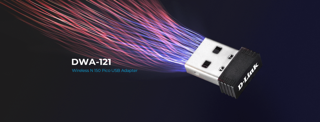D-Link DWA-121, N150 Wireless Pico USB Adapter – TechDeals Pte Ltd