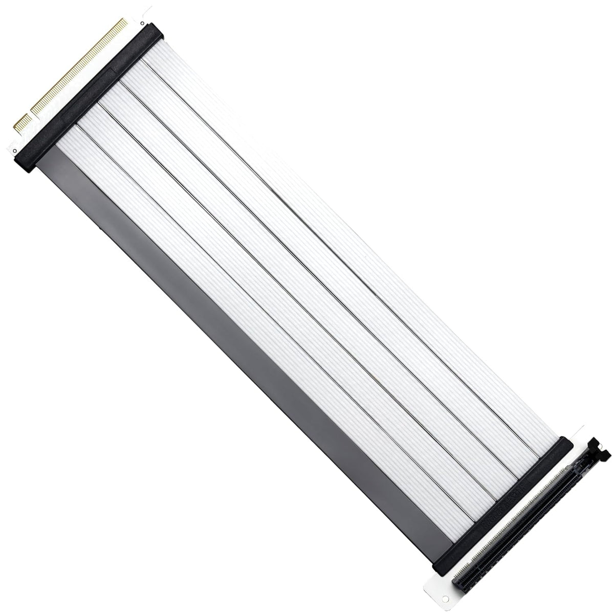 COOLER MASTER MASTERACCESSORY RISER CABLE PCIE 4.0 -300MM V2 WHITE/BLA ...