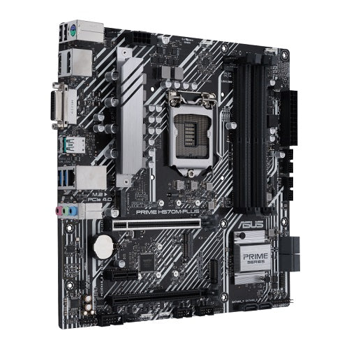 PRIME H570M-PLUS mATX Motherboard for Intel 10th & 11th Gen LGA1200 Pr ...
